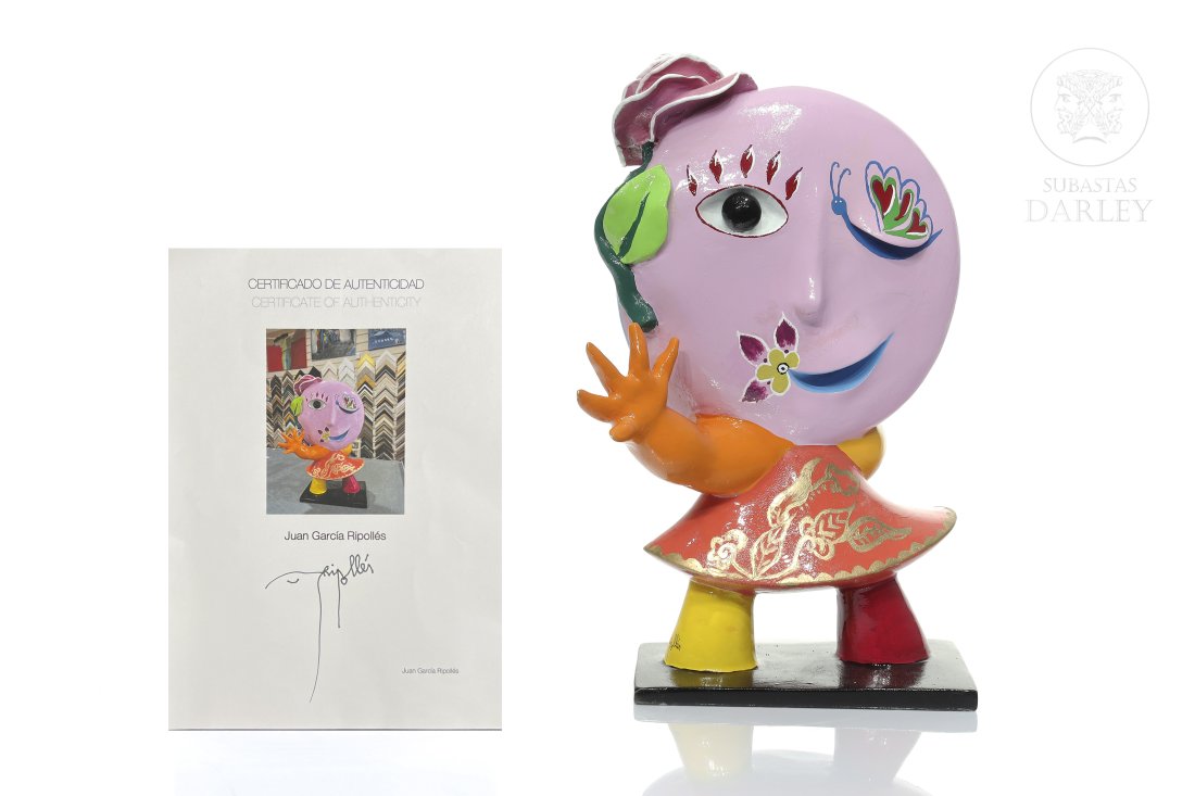 Juan Garcia Ripolles (1932) "flower Girl"