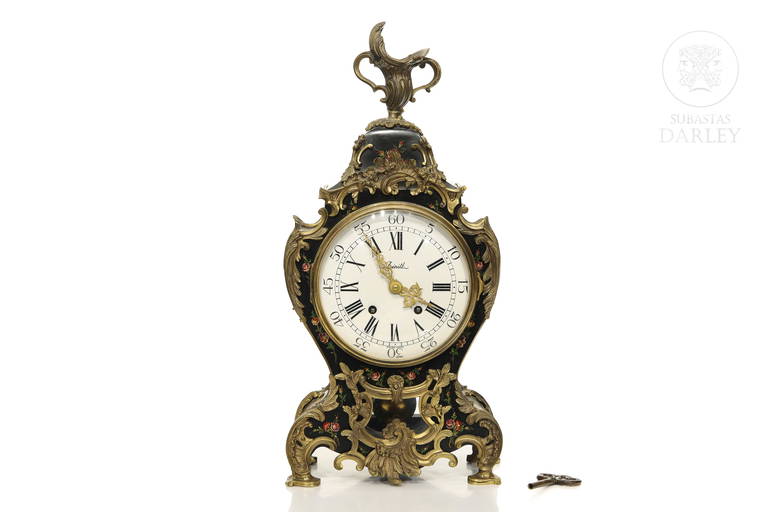 Swiss Table Clock, Zenith Brand, 20th Century