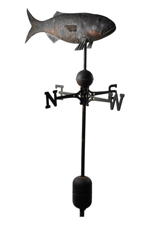 Cod fish full body copper weathervane, probably 2nd to - Feb 16, 2019 ...