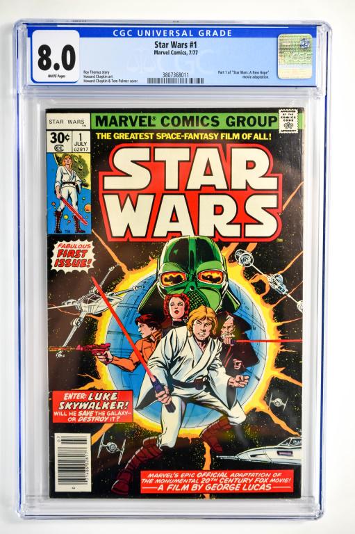 Star Wars #1 Cgc 8.0