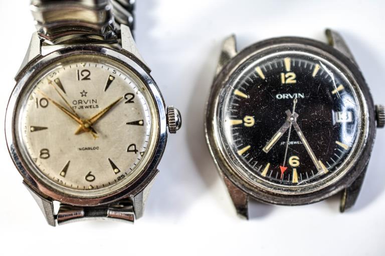 Pair Of Vintage Orvin Watches