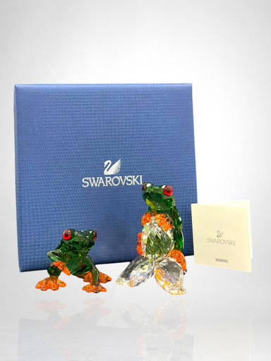 Swarovski Frogs
