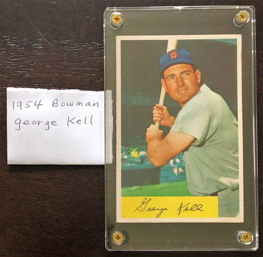1954 Bowman George Kell Baseball Card