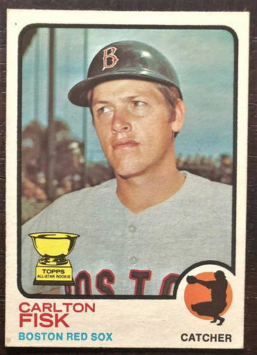 1972 Topps Carlton Fisk Baseball Card