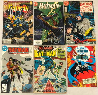 Lot Of 42 Vintage Batman Comic Books