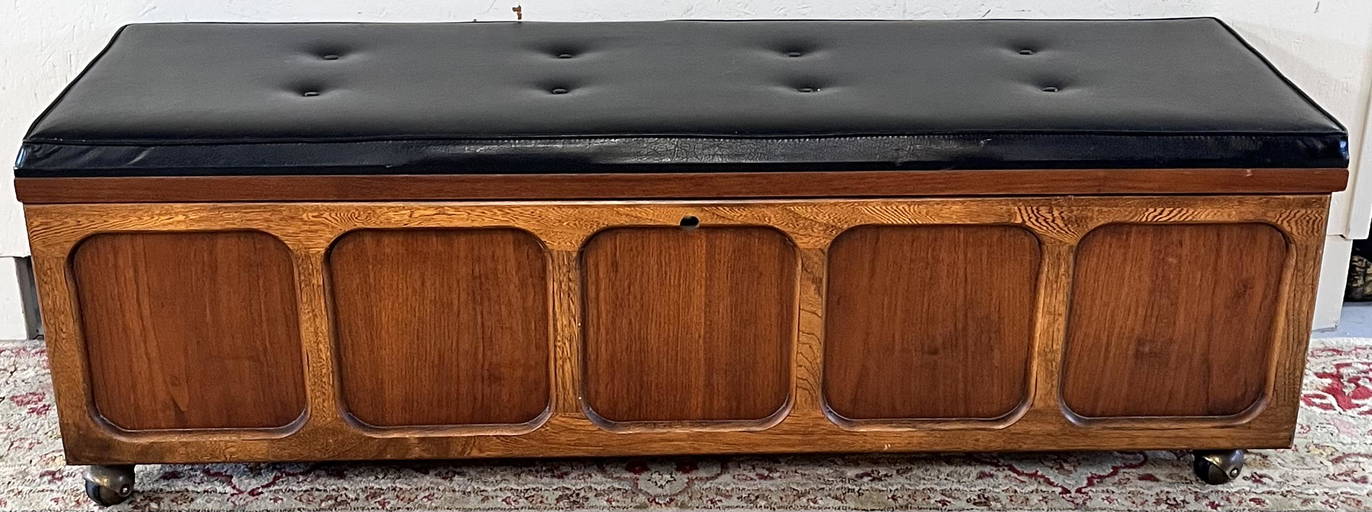 Mcm Mid Century Modern Lane Cedar Chest / Bench