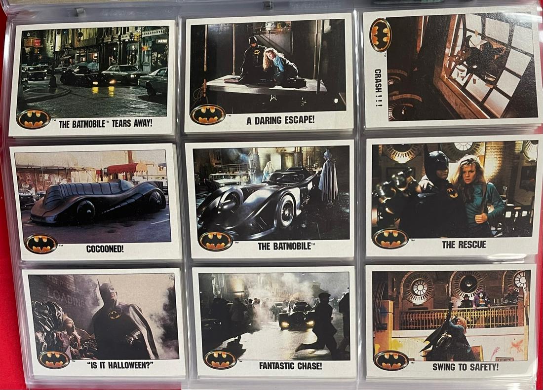 C. 1991 Topps Complete Batman Card Set