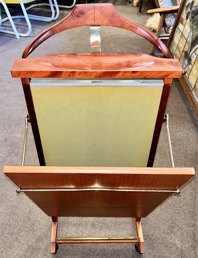 MCM - MID CENTURY WOODEN VALET BY ICO PARISI FOR FRATELLI REGUITTI ...