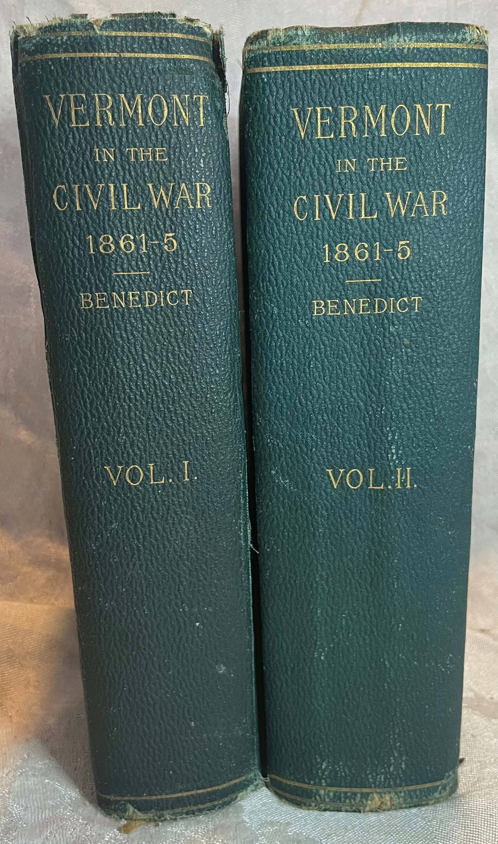 Vermont In The Civil War, G G Benedict, 1886, The Free Press ...