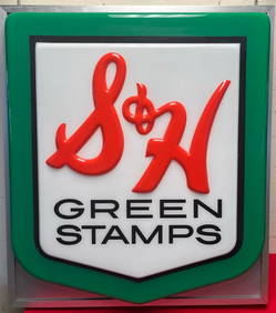 S&h Green Stamps Light Up Sign