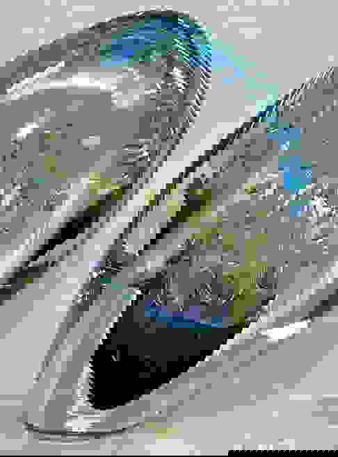 Large Art Glass Paperweight - Artist Signed Auction