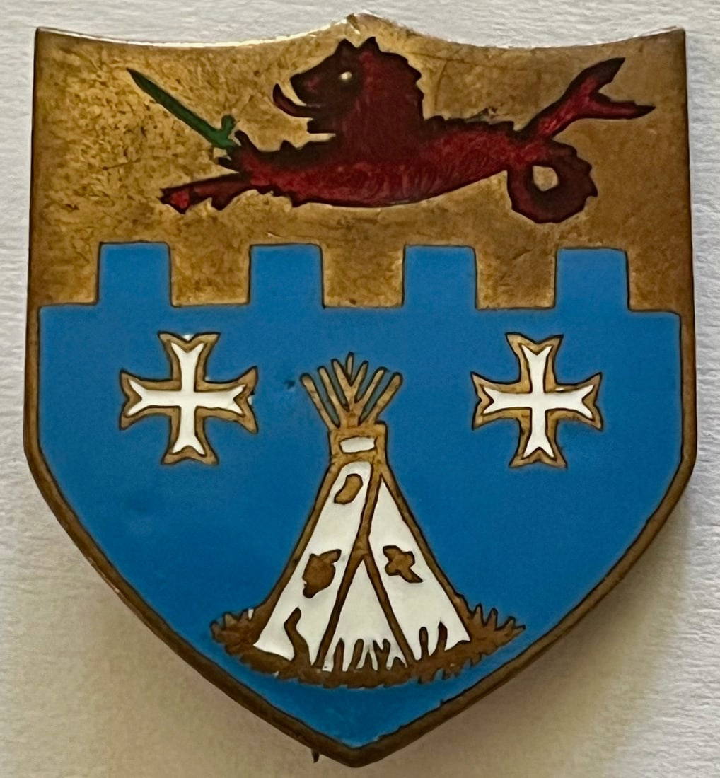 Wwii U.s. Army 12th Infantry Regiment Unit Crest Auction