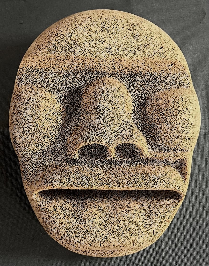 Arctic Peoples Inuit Carved Fossilized Whale Bone Mask - Jul 13, 2025 ...