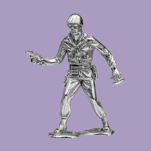 Silver Army Figurine - Sergeant Sarge" Silver Soldier" - May 15, 2021 ...