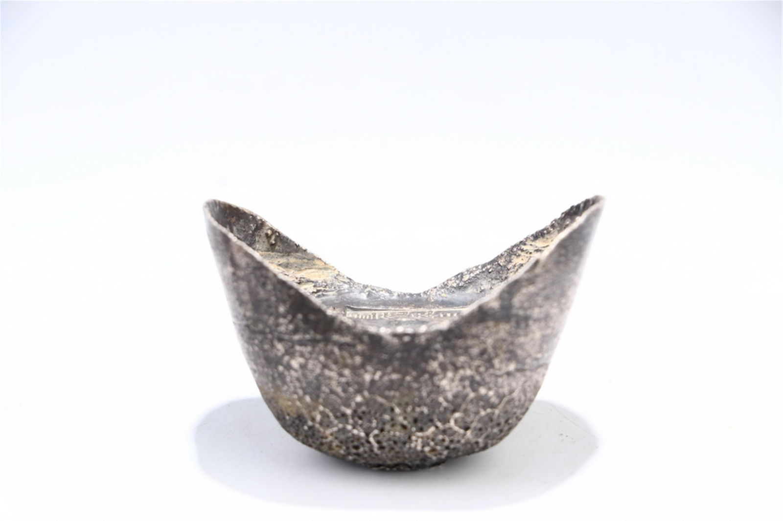 Chinese Silver Sycee Ten Teal