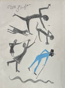 Bill Traylor. Black Dog. - Nov 12, 2022 | Slotin Folk Art in GA