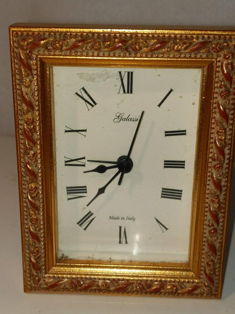 F.g. Galassi Clock Italy 5" Tall