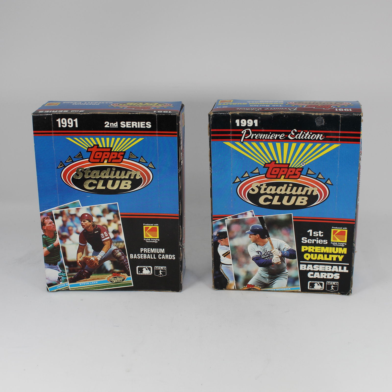 Topps 1991 Stadium Club Baseball Cards