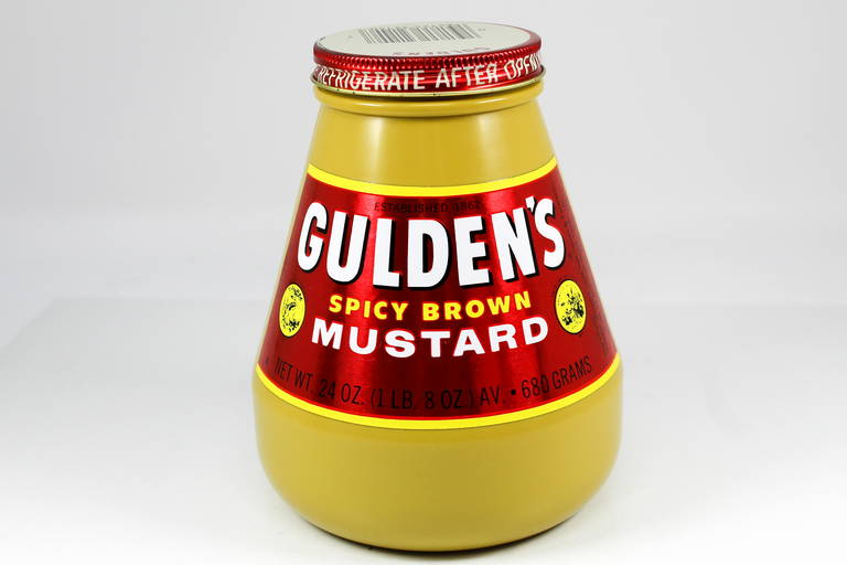 Vintage Gulden's Mustard Jar Novelty Am Transistor