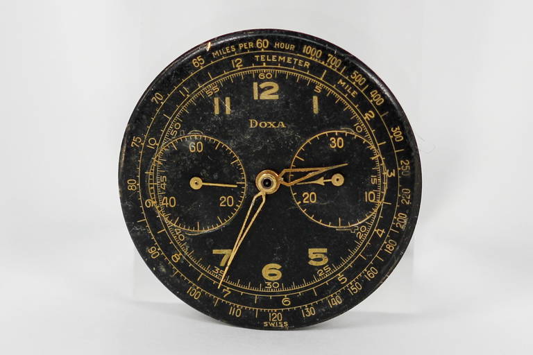 Vintage Doxa Chronograph Watch Dial and Movement - Feb 03, 2022 ...