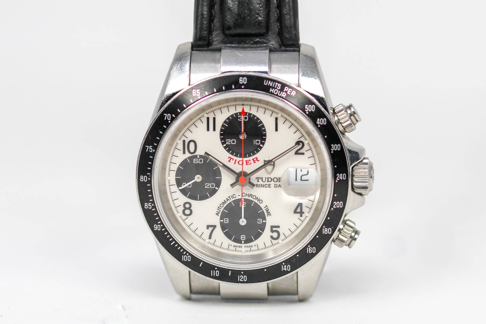 Tudor Prince Date Tiger Chronograph With Date Wristwatch Auction