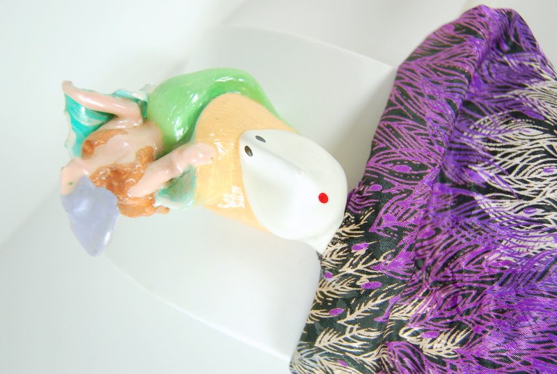 Poupee Millet Doll Dated Signed '90 Pablo Pares Mermaid