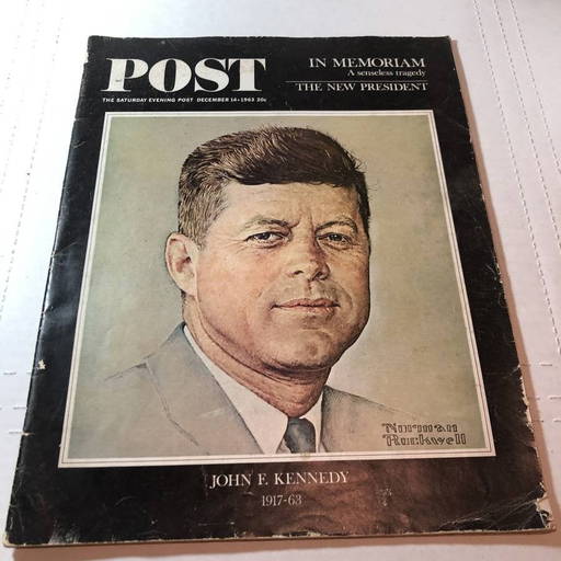 Saturday Evening Post December 14 1963 Kennedy Memorial