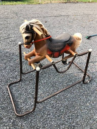 Vintage Early 1970's Wonder Rocking Horse Preowned...