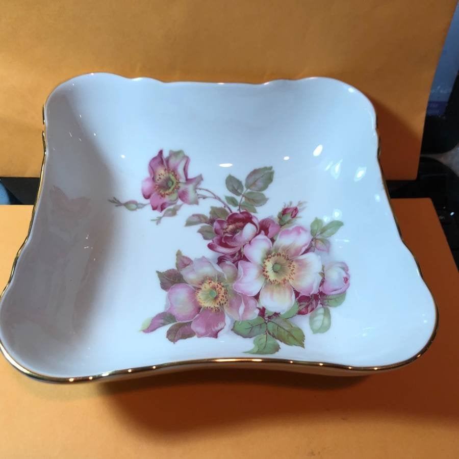 Vintage Wild Rose Bowl Bavaria Schumann Arzberg Germany