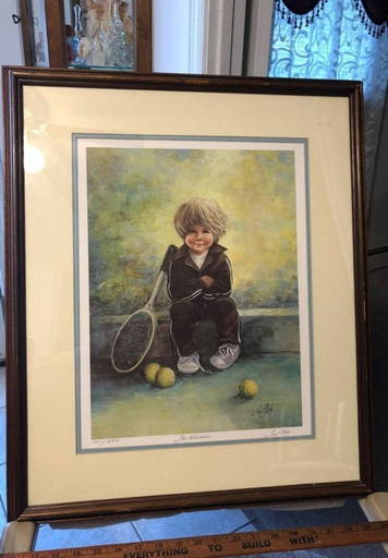 Noted Sue Etem “The Winner” Signed Lithograph Edition.. - Jul 03, 2021 ...