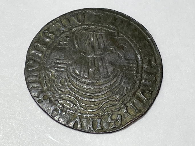 Post Medieval Copper Nuremberg Jetton Ship Type Early 16th Century AD ...