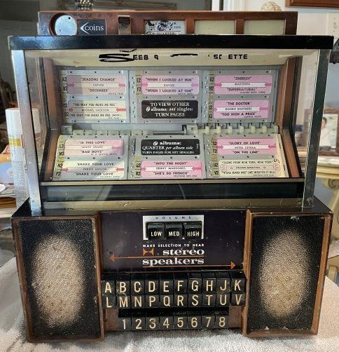 Seeburg Consolette Jukebox Wallbox or Diner Countertop Preowned from an ...