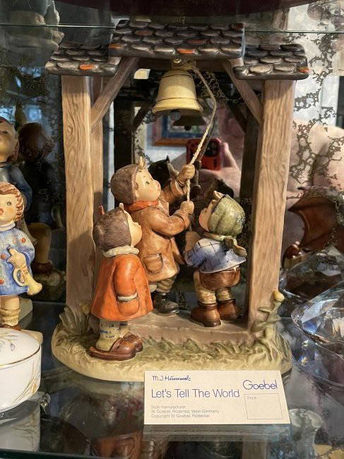 Large Hummel 10.25" Let's Tell The World Hummel #487 Tmk6 With Original ...