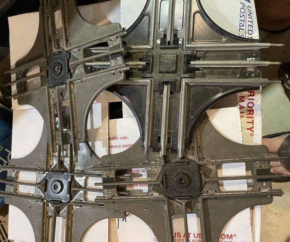 Vintage Lionel 3-rail Track "o Gauge" Lot Of 4 Intersection Connectors ...