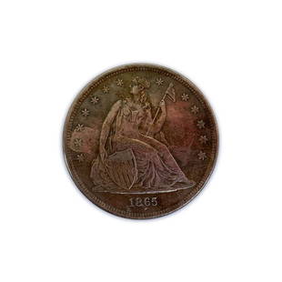 1865 Washington Dollar Coin
