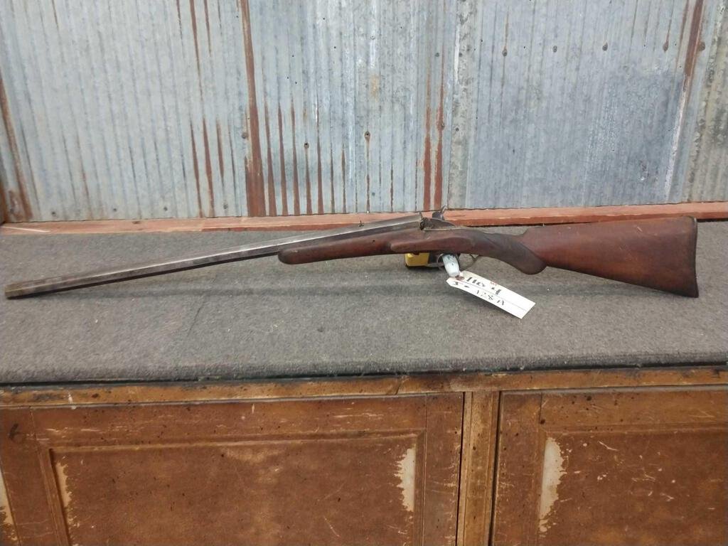 Vintage Belgium Flobert .22 Parlor Rifle Single Shot