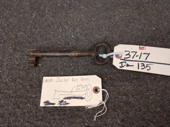 Vintage Jailer's Key Gun