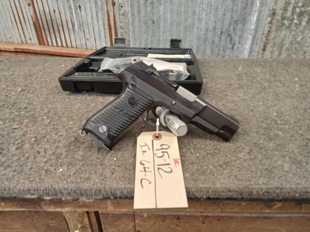 Ruger Model P85 9mm Semi Auto Pistol