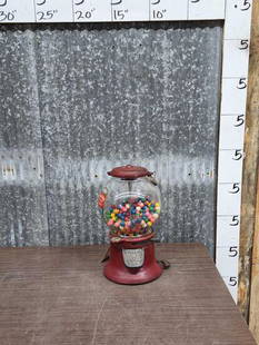 Vintage Ford 1 Cent Vending / Gumball Machine