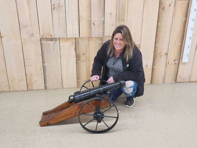 Replica Black Powder Cannon