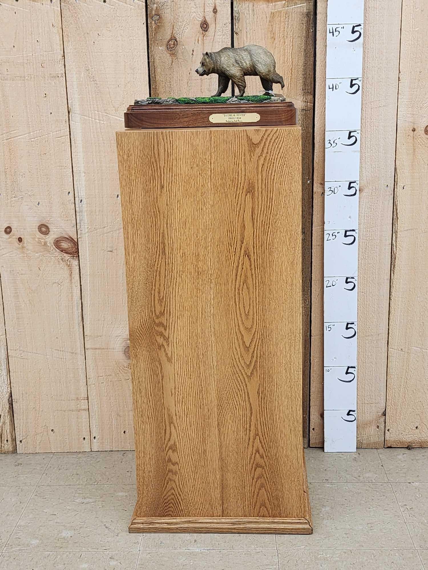 Todd Swaim Bronze " Daybreak Hunter " Auction