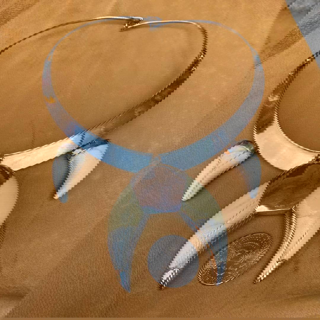 Grizzly Bear Tooth Silver Necklace Taxidermy Jewelry Auction