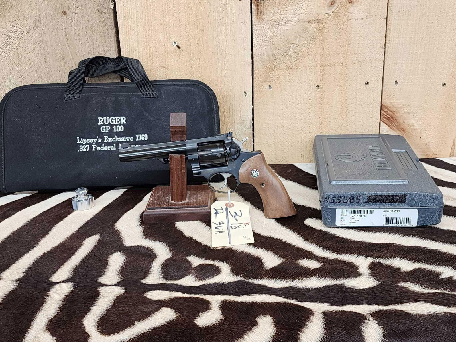 Ruger Gp100 .327 Federal Mag 7 Shot Revolver Auction