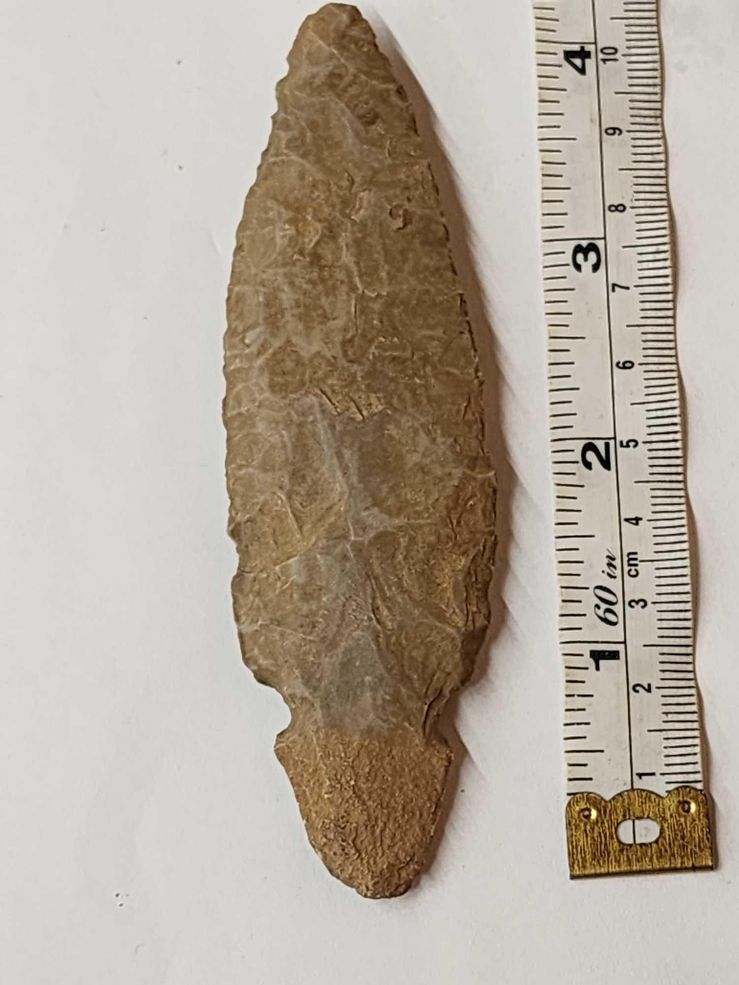 Nice Adena Style Point Native American Artifact Auction