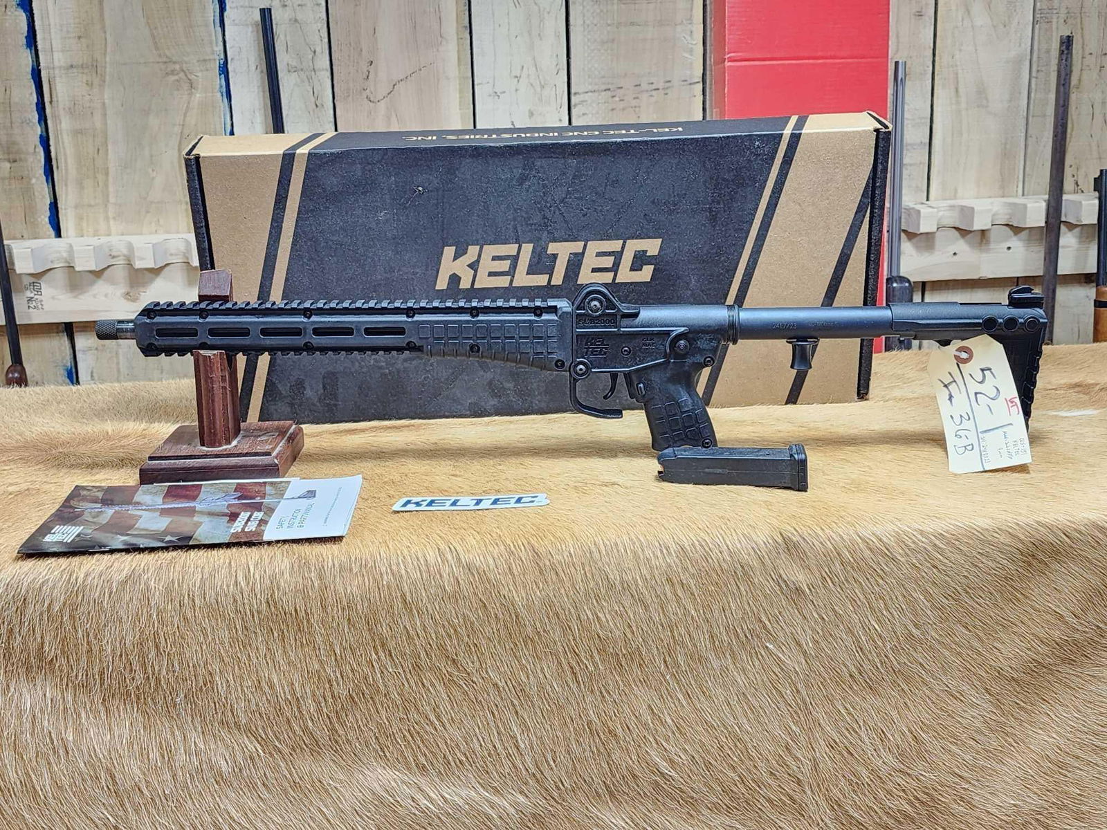 Keltec Sub 2000 9mm Semi Auto Rifle Brand New Auction
