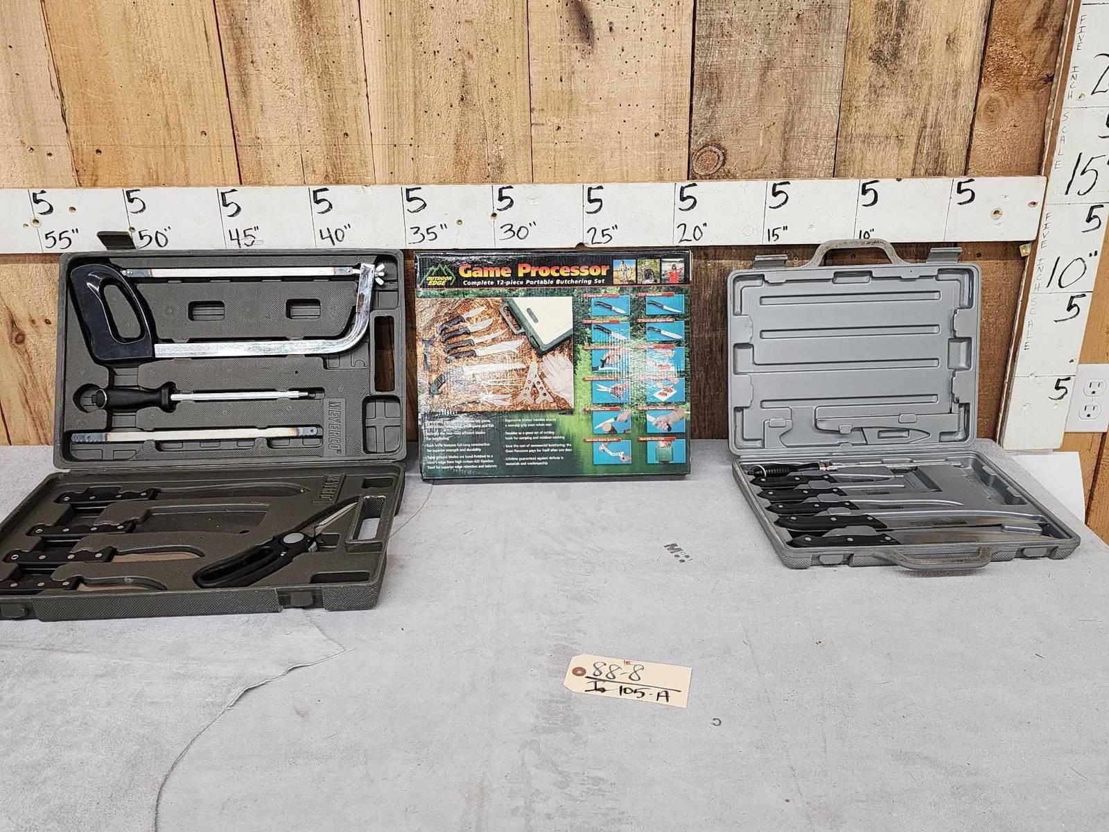 3 Game Cleaning Kits / Butcher Kits Auction