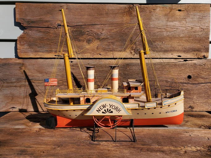 Antique Toy Boat