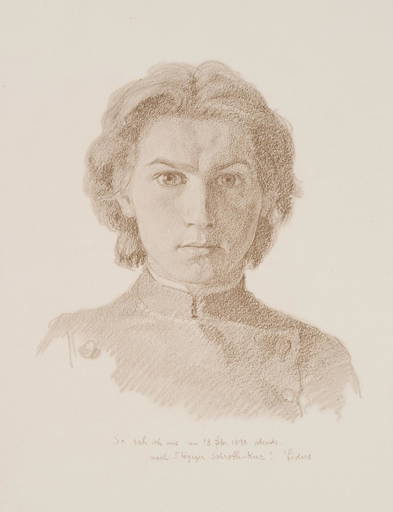 Fidus (1868 1948), Self Portrait Of The Artist, 1890, Offset Printing