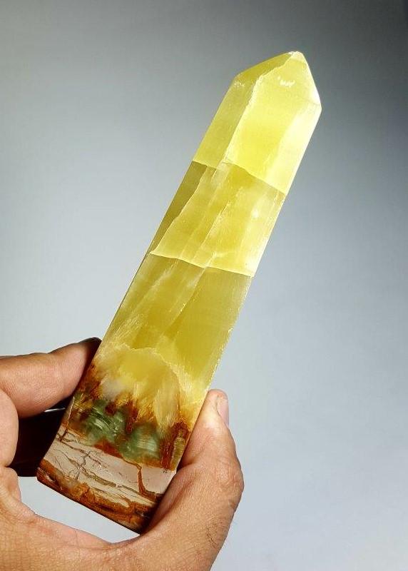 Polished lemon banded tower - 299.68 Grams - Feb 19, 2021 | Fantasy ...