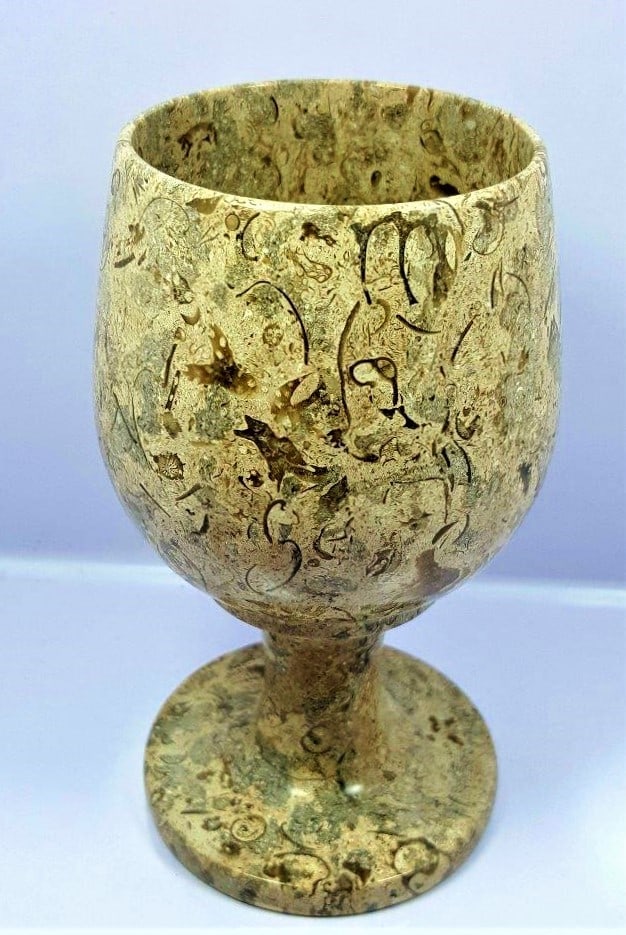 Jasper Glass Hand Carved Auction